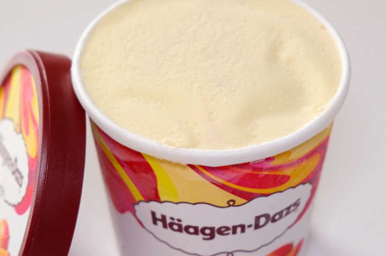 Review Of Haagen-Dazs Mango and Raspberry Ice Cream - Scoop Club