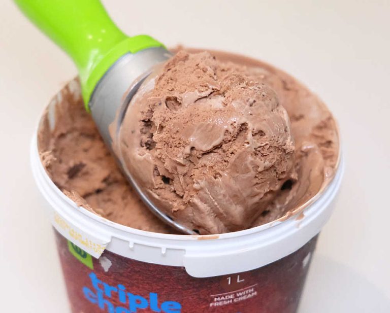 Review Of Woolworths Triple Chocolate Ice Cream 1L - Scoop Club