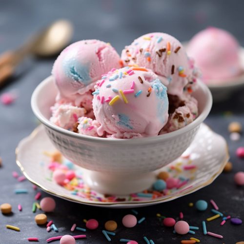 No-Churn Fairy Floss Ice Cream Recipe - Scoop Club