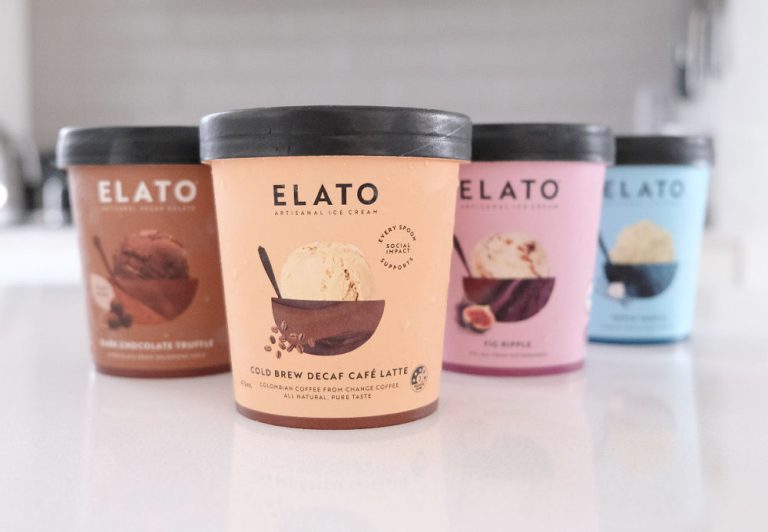 Review Of Elato Cold Brew Decaf Cafe Latte Ice Cream 475ml - Scoop Club