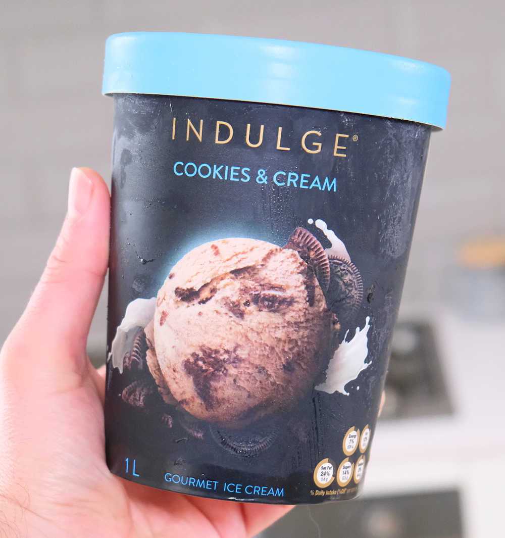 Review Of Indulge Cookies and Cream Ice Cream 1L - Scoop Club