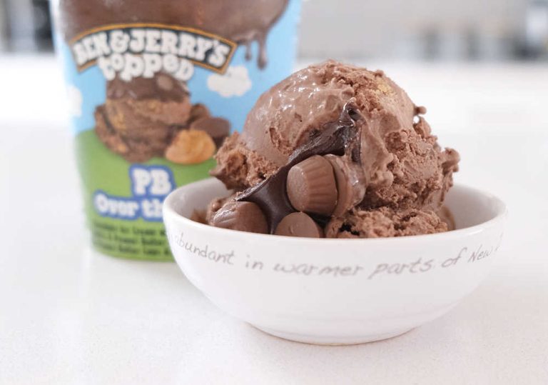 Review Of Ben & Jerry's PB Over The Top Ice Cream 458ml - Scoop Club